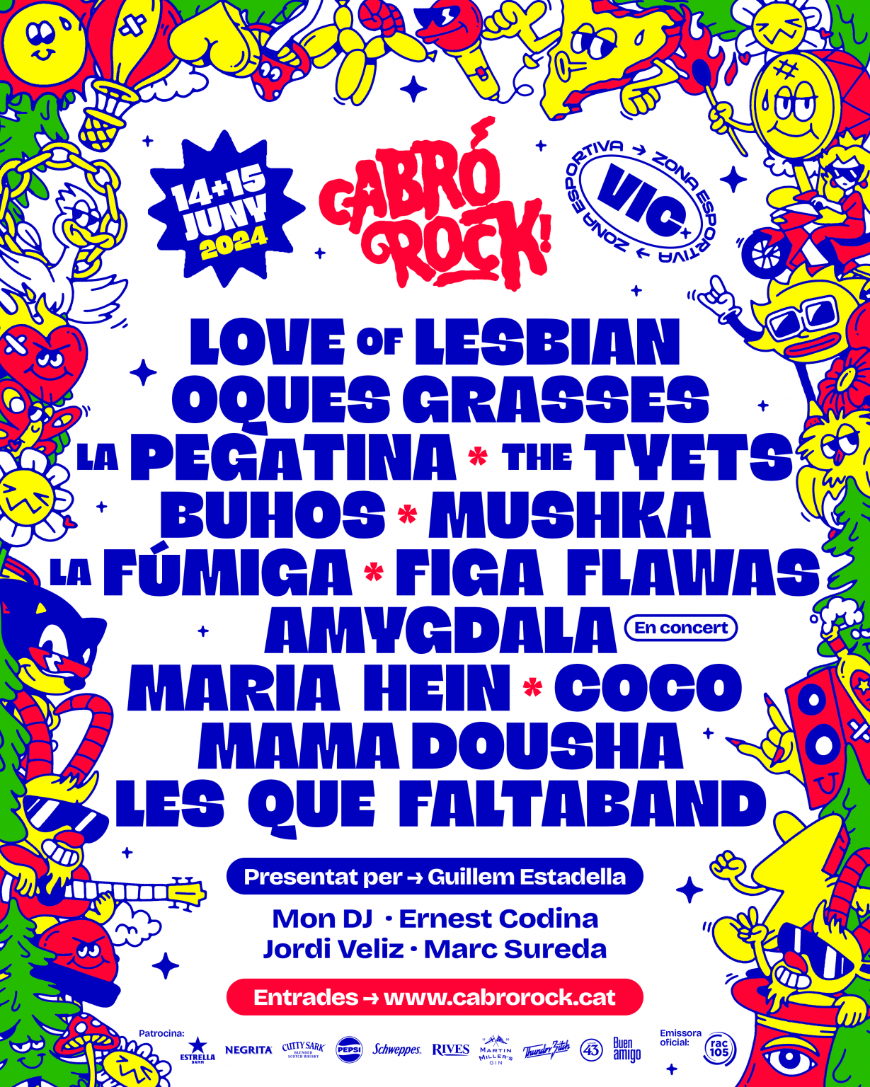 El Cabró Rock anuncia el seu cartell complet - El Panorama